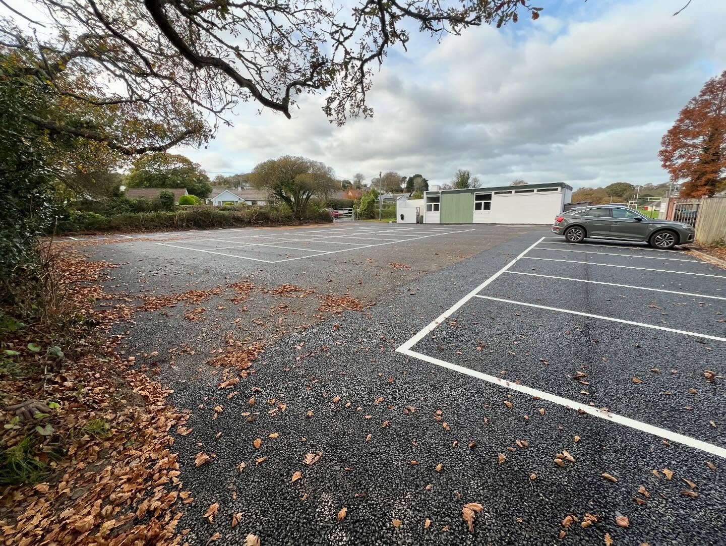 Village Hall Car Park Surfacing in Mylor Bridge, Cornwall - Cremin ...